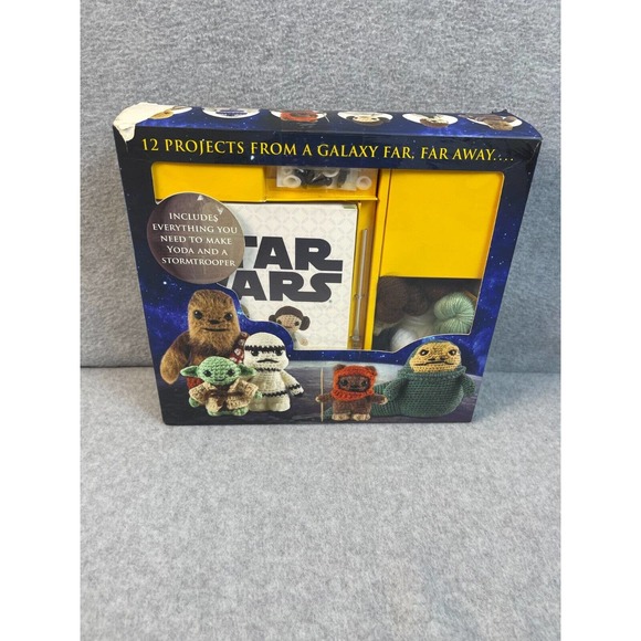 Star Wars | Office | Star Wars Crochet Kit 2 Projects New Box The ...
